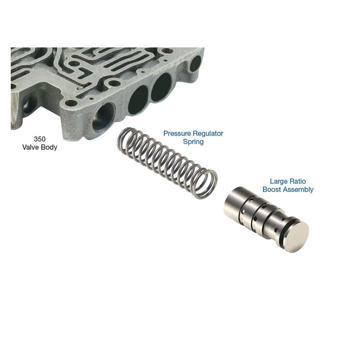 Line pressure booster kit TH350 GM - Vaihteistokauppa.fi verkkokauppa