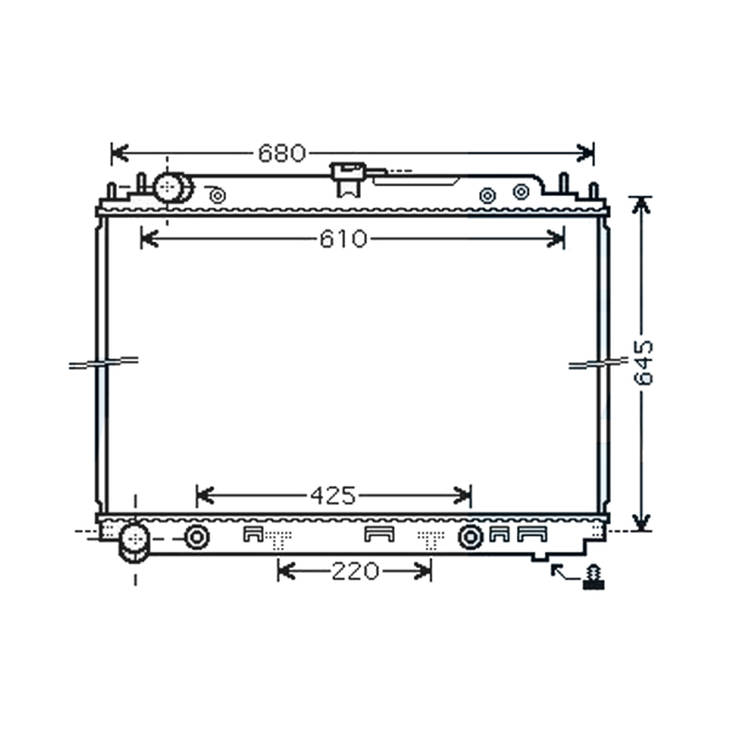Jäähdytin Nissan Navara / Pathfinder - Vaihteistokauppa.fi verkkokauppa