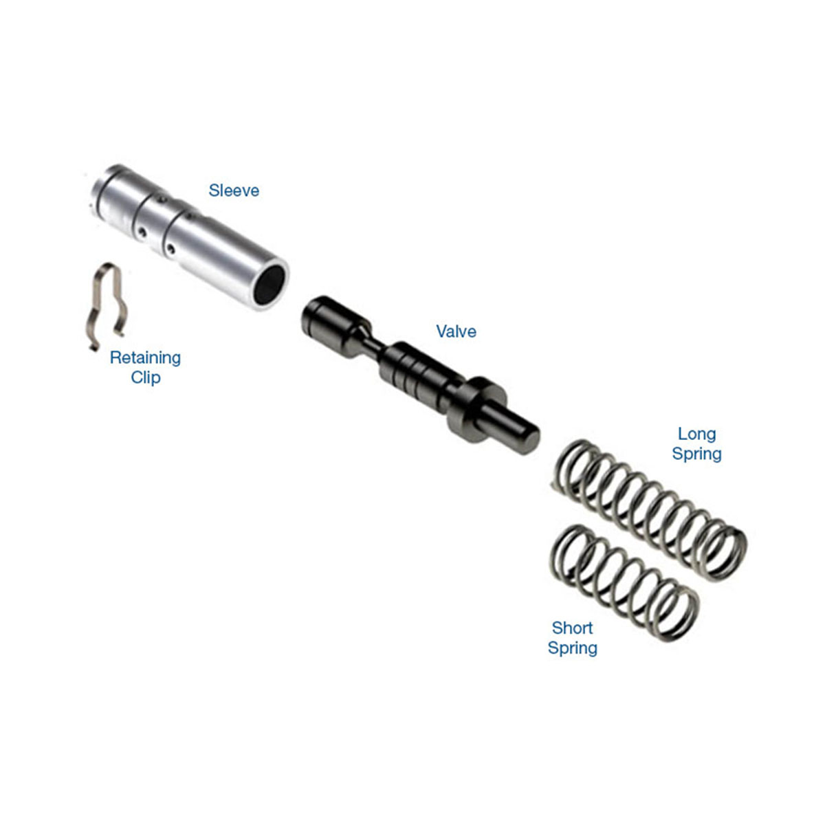 Actuator Feed Limit Valve Kit 4L80E - Vaihteistokauppa.fi verkkokauppa